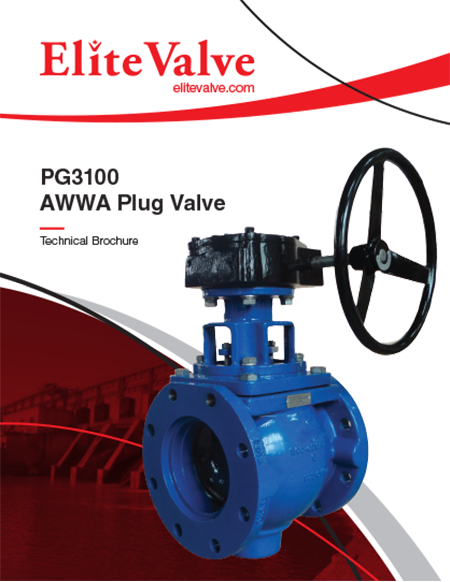PG3100 AWWA Plug Valve - Elite Valve