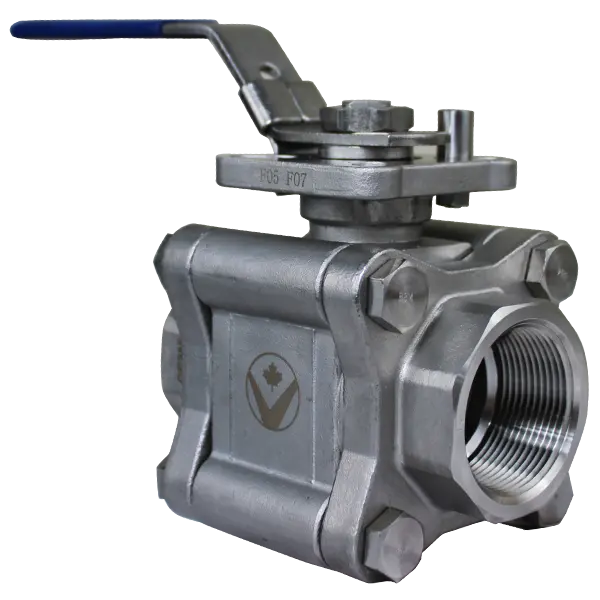 B35 3-Piece, Fire Safe Ball Valve - Elite Valve